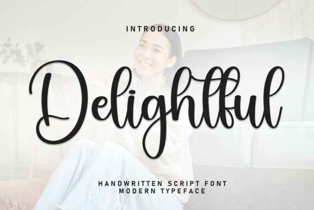Delightful Calligraphy Font - Download Free Font