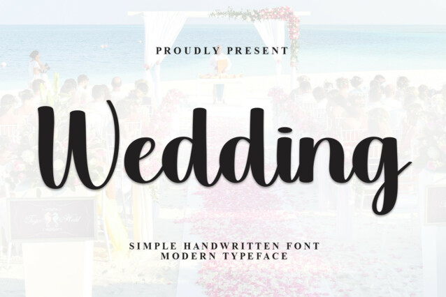 Wedding Script Font - Befonts