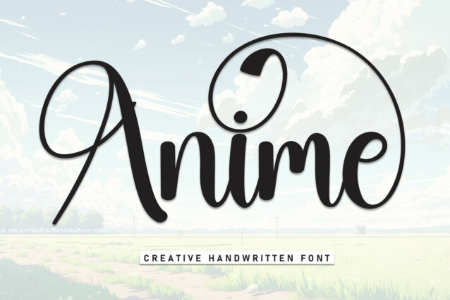 Anime Script Font - Download Free Font