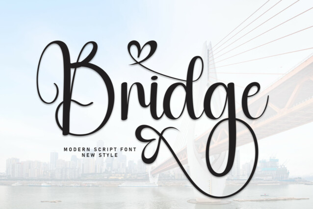 Bridge Calligraphy Font - Download Free Font
