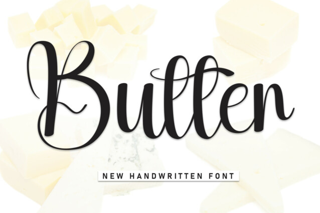 Butter Script Font - Befonts