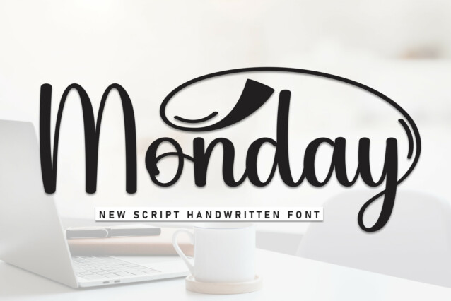 Monday Script Font - Download Free Font