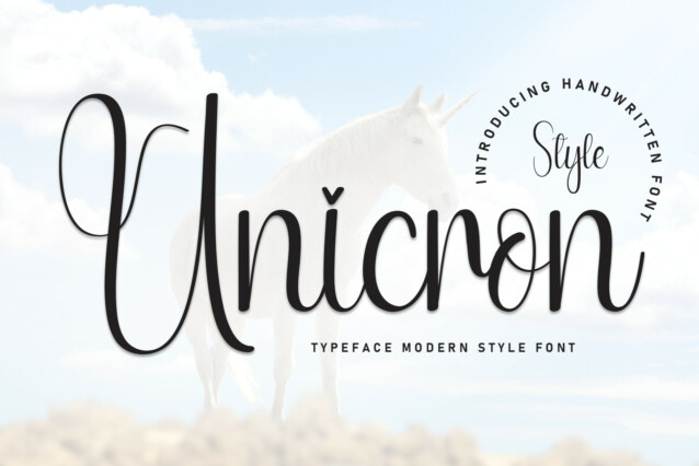 Unicron Script Font - Download Free Font