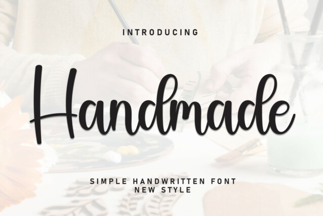Handmade Handwritten Font - Download Free Font