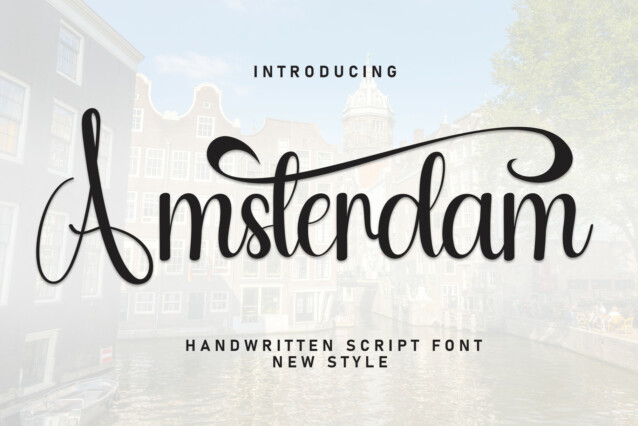 Amsterdam Calligraphy Font - Download Free Font