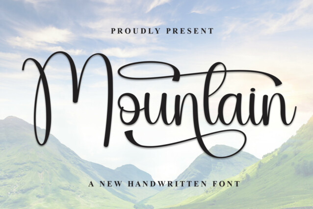 Mountain Script Font - Download Free Font