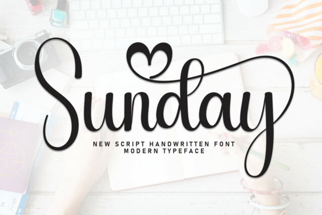 Sunday Calligraphy Font - Download Free Font
