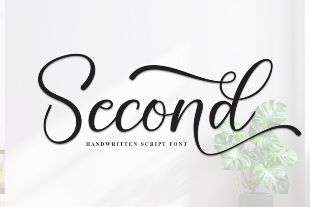 Second Script Font - Download Free Font