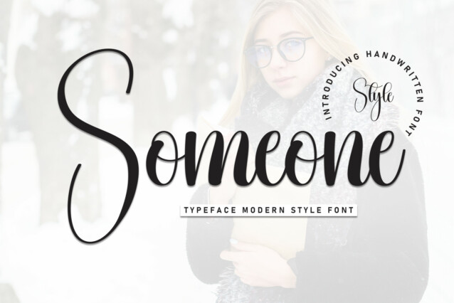 Someone Script Font - Download Free Font