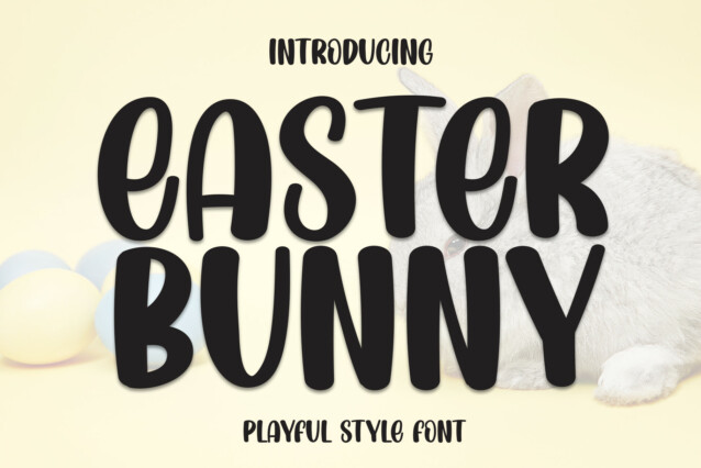 Easter Bunny Display Font - Download Free Font