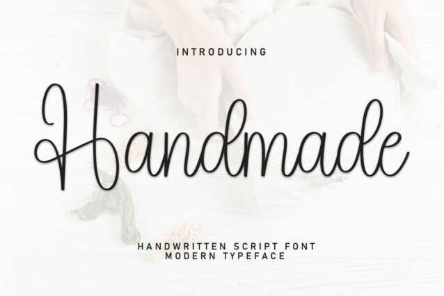 Handmade Calligraphy Typeface - Download Free Font