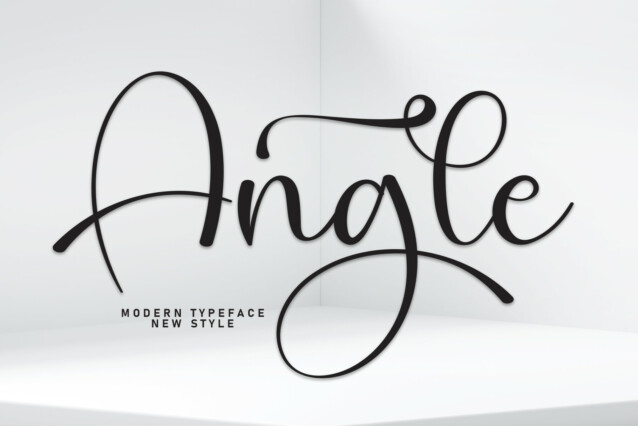 Angle Calligraphy Font - Download Free Font
