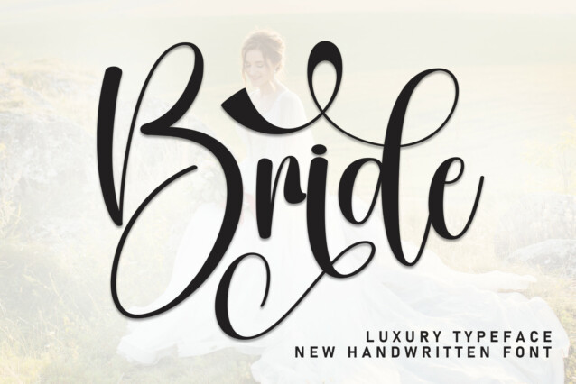 Bride Calligraphy Font - Download Free Font
