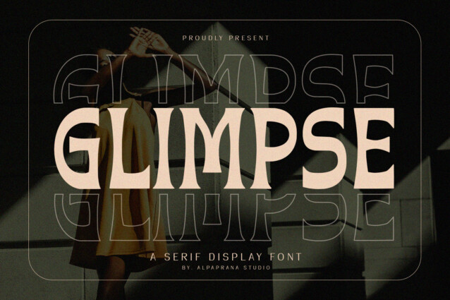Glimpse Typeface - Download Free Font