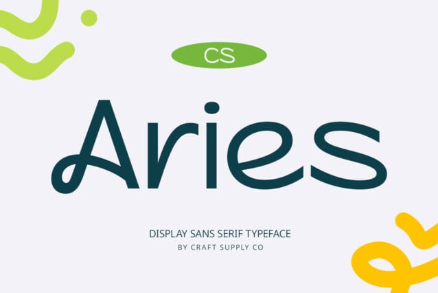 CS Aries Font - Download Free Font