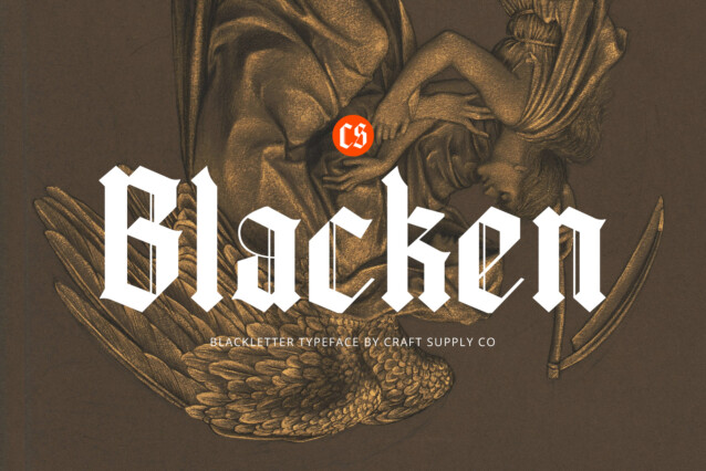 CS Blacken Font - Befonts
