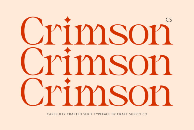 CS Crimson Font - Download Free Font