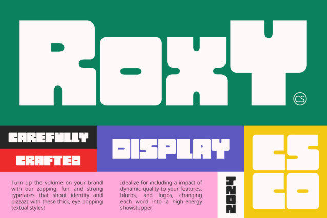 CS Roxy Font - Download Free Font