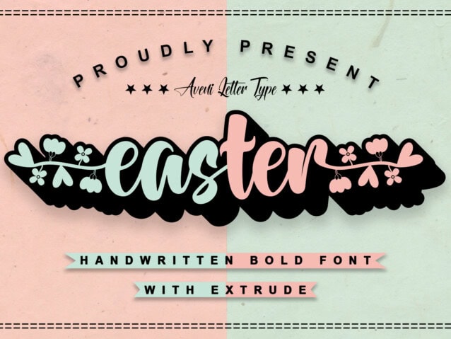 Easter Calligraphy Font - Download Free Font