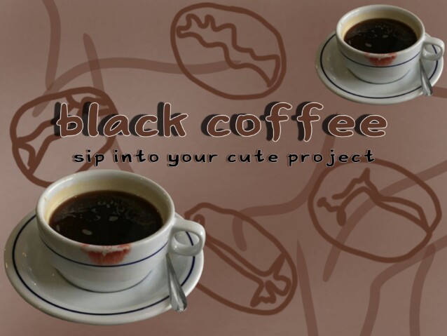 Black Coffee Font - Befonts