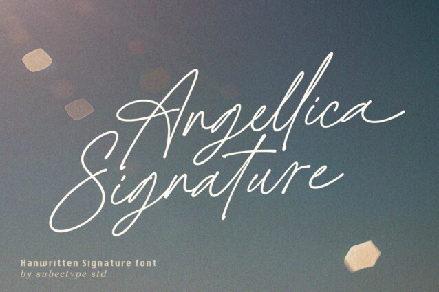Angellica Signature Font - Download Free Font