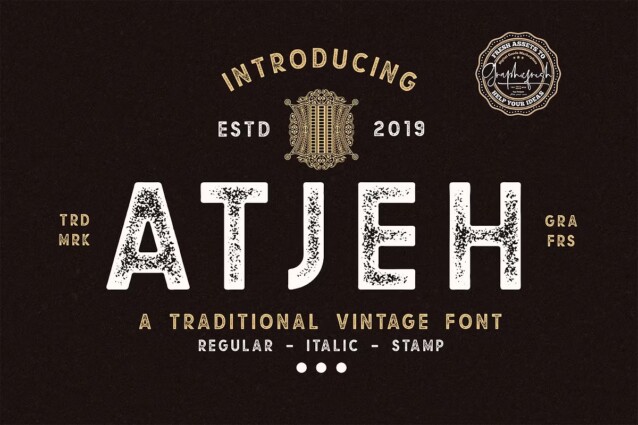 Atjeh Font - Befonts