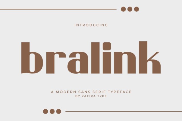 Bralink Font - Befonts
