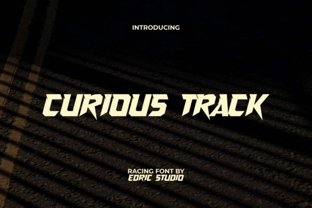 Curious Track Font - Download Free Font