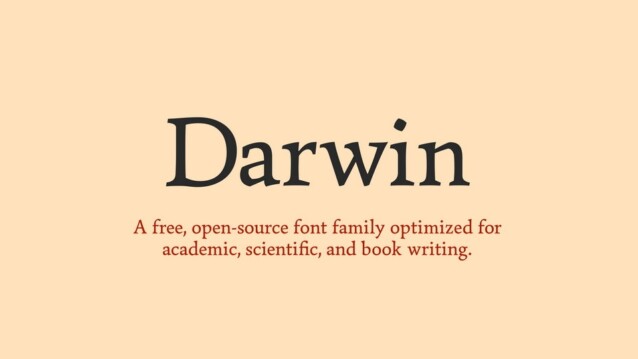 Darwin Font - Befonts
