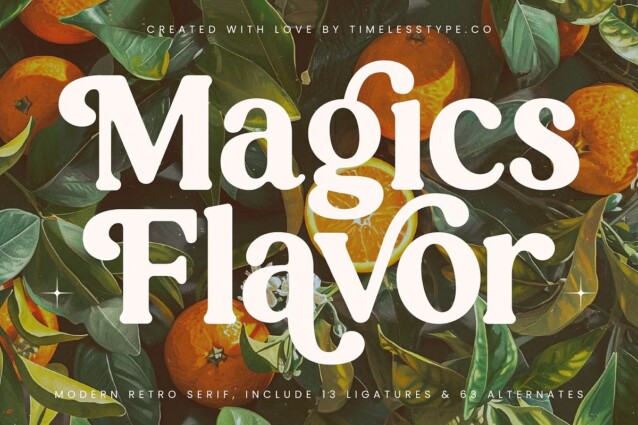 Magics Flavor Font - Befonts