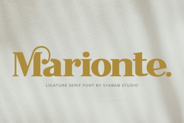 Marionte Font - Download Free Font