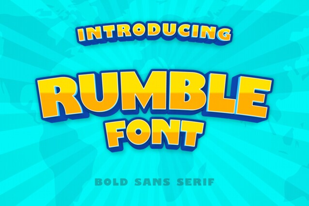 Rumble Font - Download Free Font