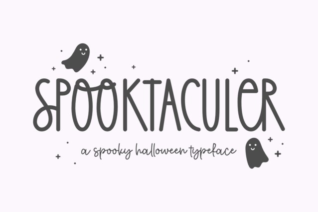 Spooktaculer Display Font - Download Free Font