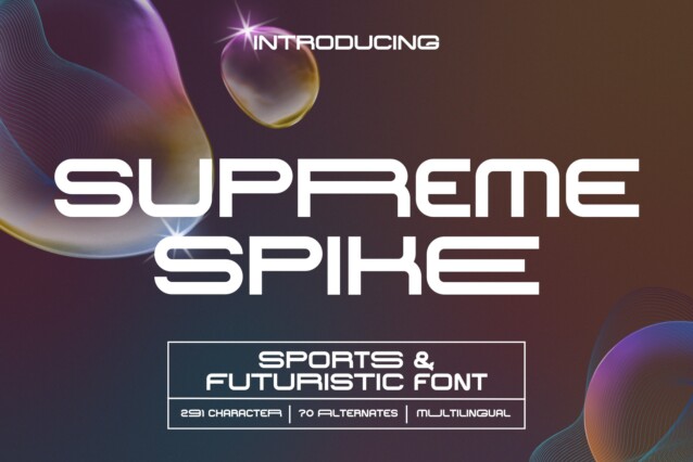 Supreme Spike Font - Download Free Font