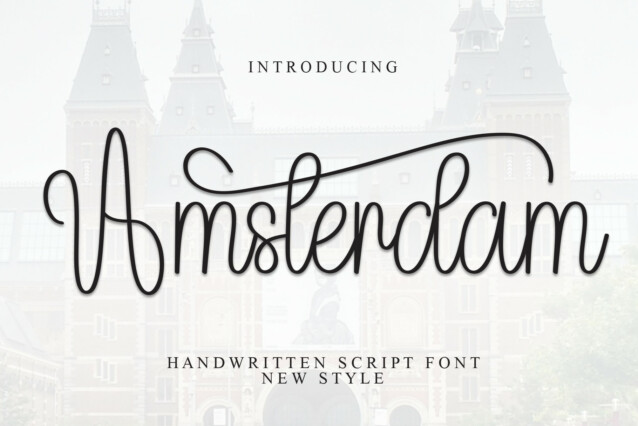 Amsterdam Handwritten Font - Download Free Font