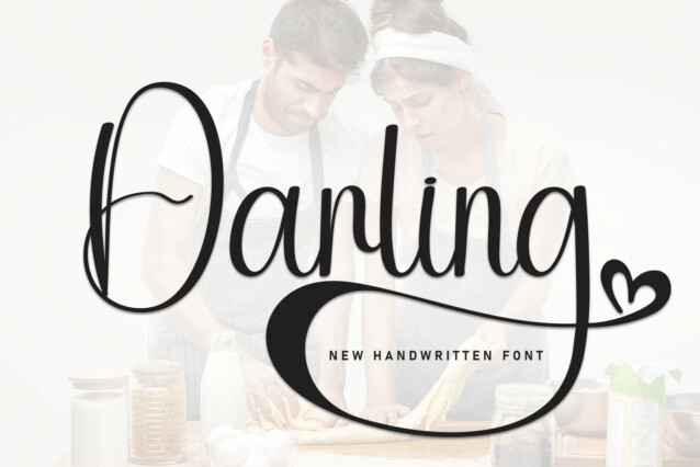 Darling Script Typeface - Download Free Font