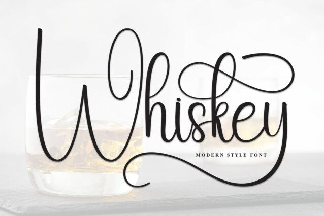 Whiskey Calligraphy Font - Download Free Font