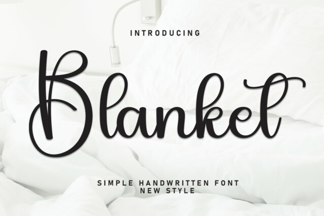 Blanket Script Font - Befonts