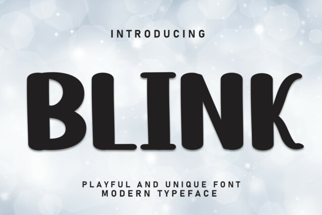 Blink Display Font - Download Free Font