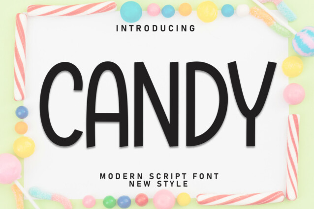 Candy Display Font - Download Free Font