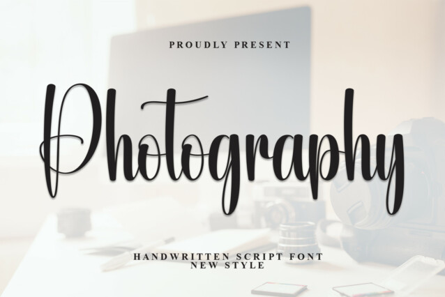 Photography Script Font - Download Free Font