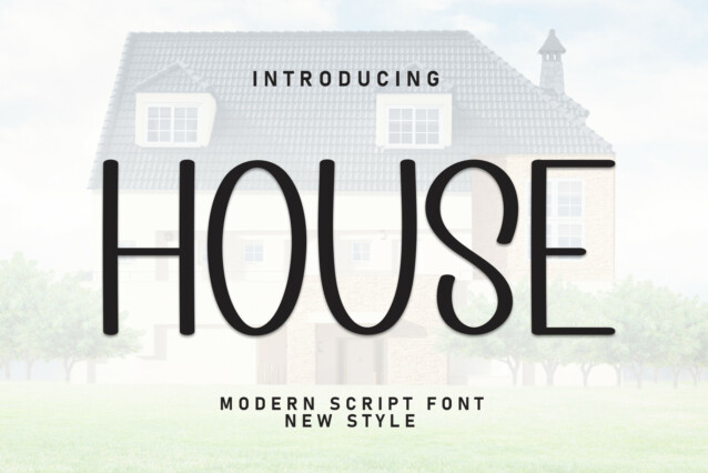 House Display Font - Download Free Font