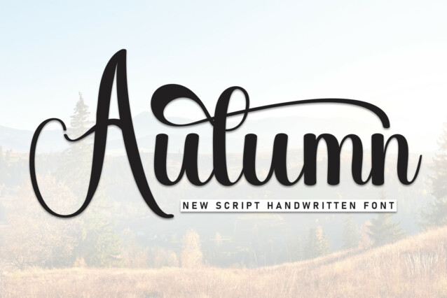 Autumn Script Font - Download Free Font