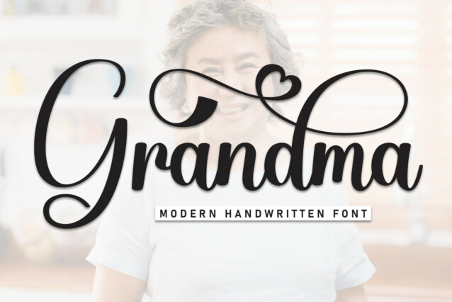 Grandma Calligraphy Font - Download Free Font