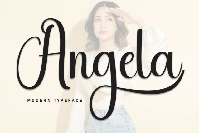 Angela Script Font - Download Free Font