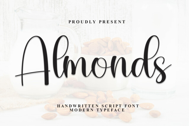 Almonds Script Font - Download Free Font
