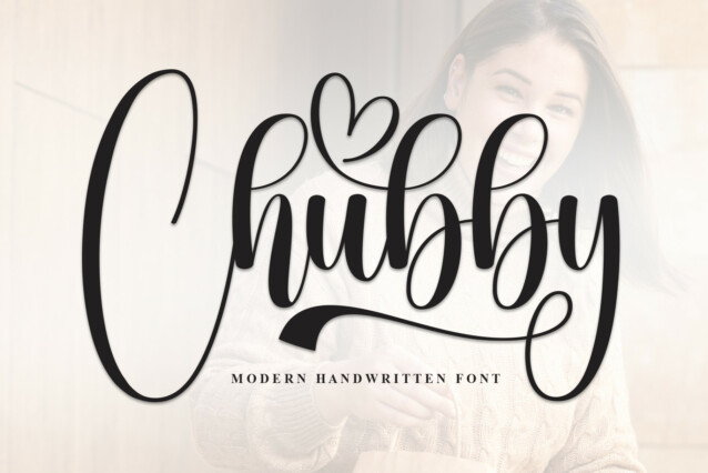 Chubby Calligraphy Font - Befonts