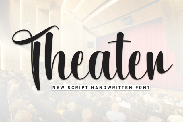 Theater Script Font - Download Free Font