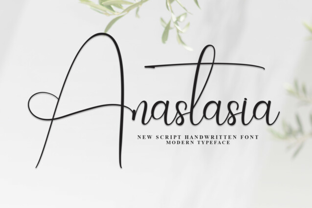 Anastasia Script Font - Download Free Font