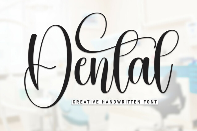 Dental Calligraphy Font - Download Free Font